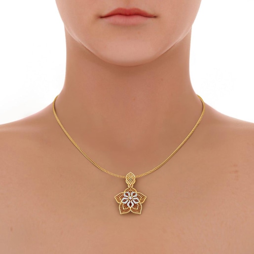 Women's Pendants - Buy 1200+ Women's Pendant Designs Online in India ...