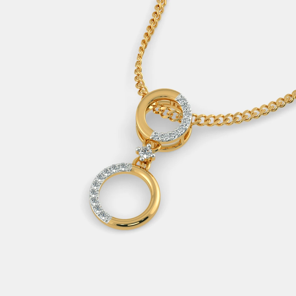 The Erase Borders Pendant | BlueStone.com