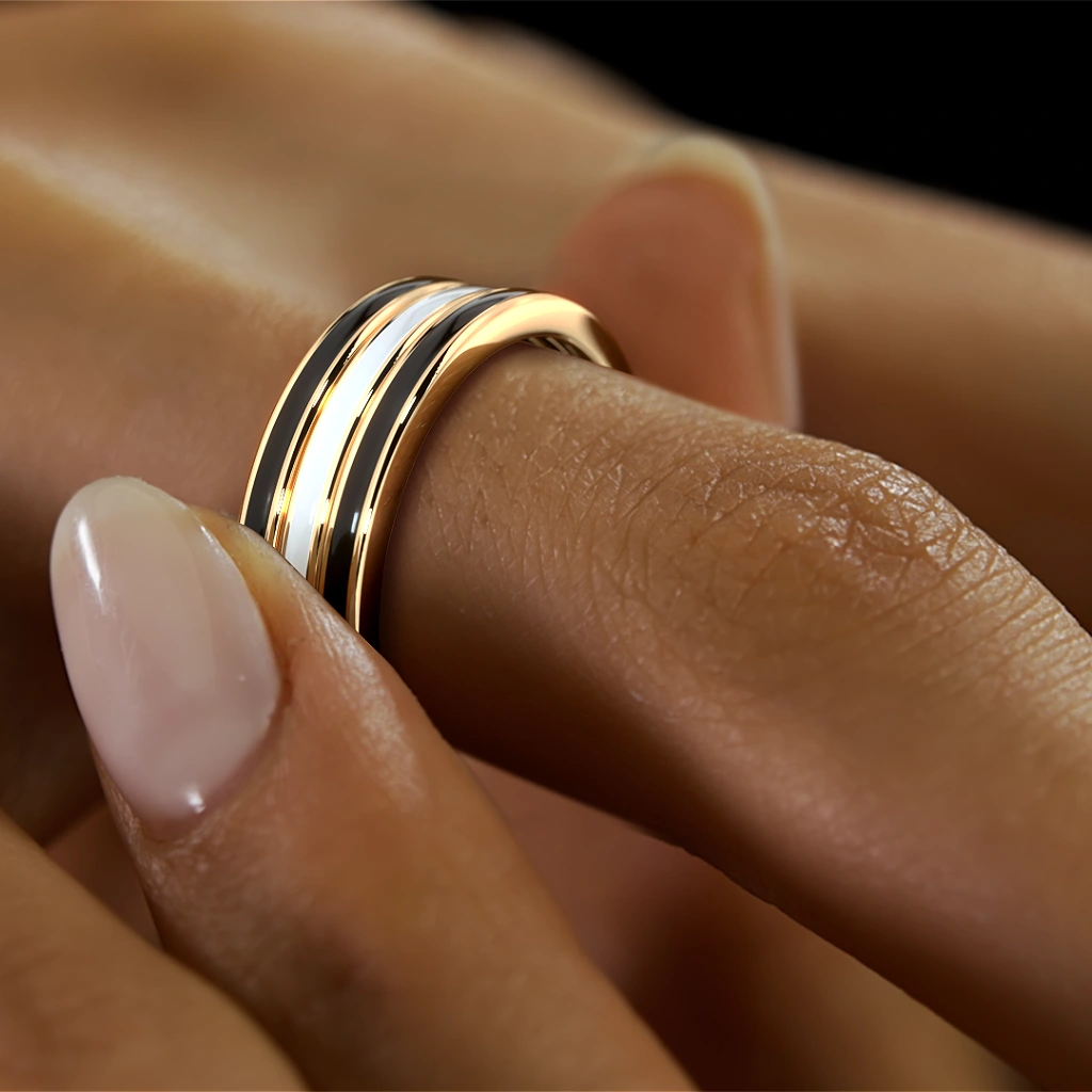 The Noirelle Stackable Ring | BlueStone.com