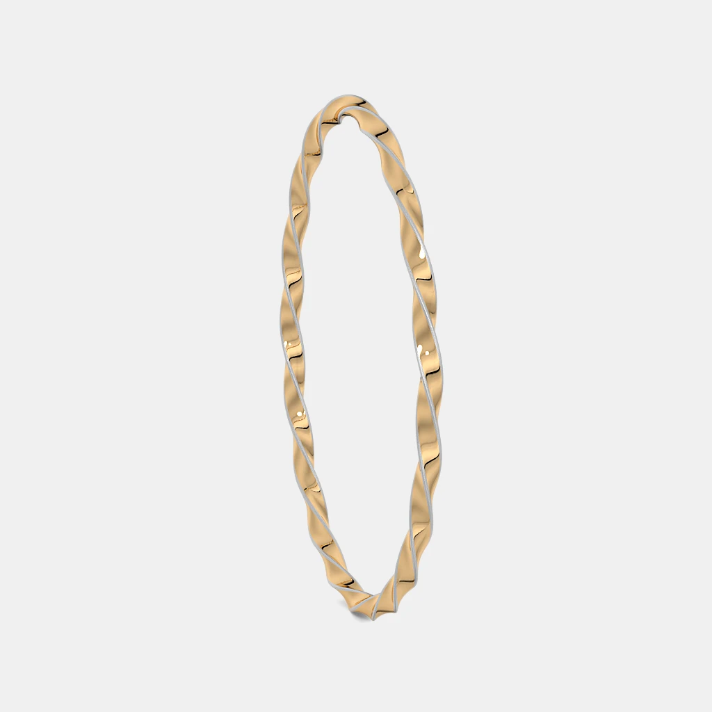 The Satya Round Bangle | BlueStone.com