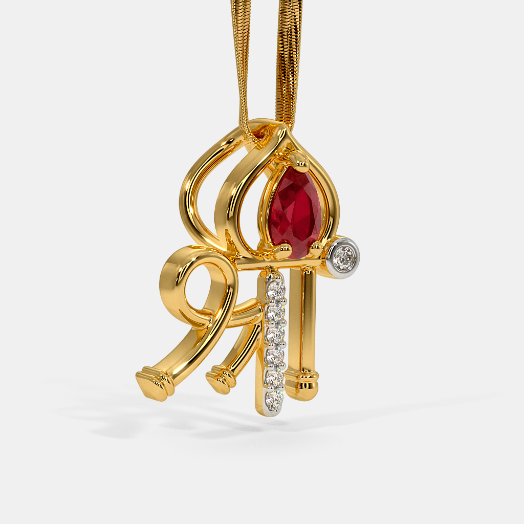 The Haripriya Shree Pendant | BlueStone.com