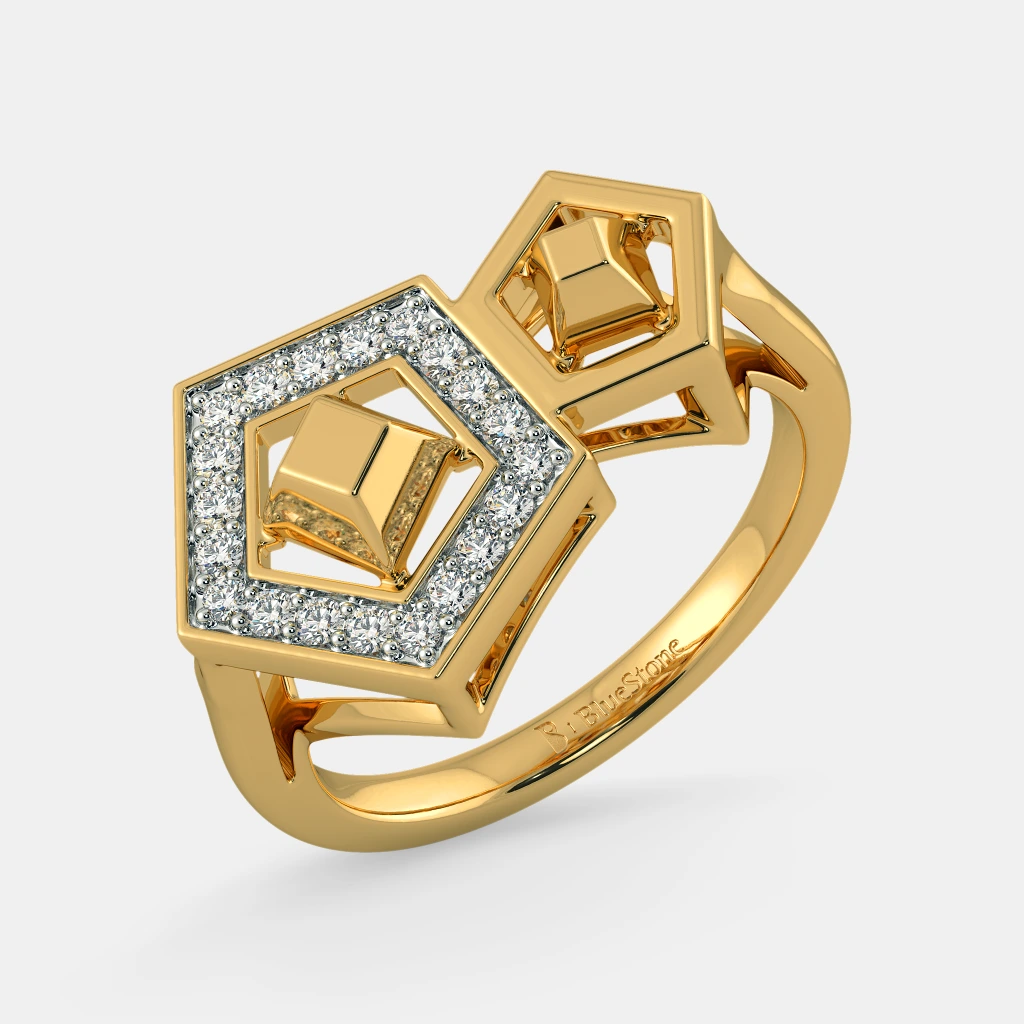 The Tripartite Axis Ring | BlueStone.com