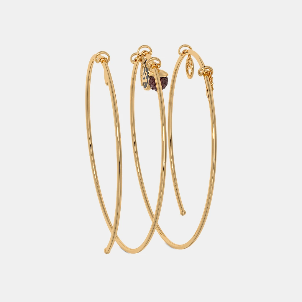 The Aumara Spiral Bangle | BlueStone.com