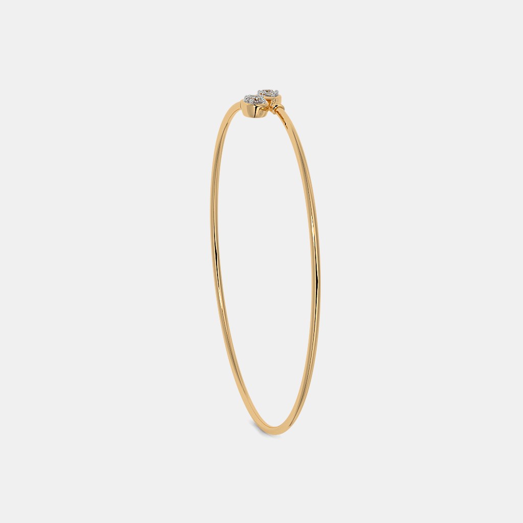 The Jeval Twister Bangle | BlueStone.com