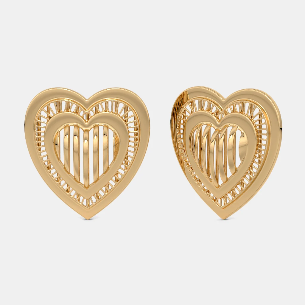 The Mentre Stud Earrings | BlueStone.com