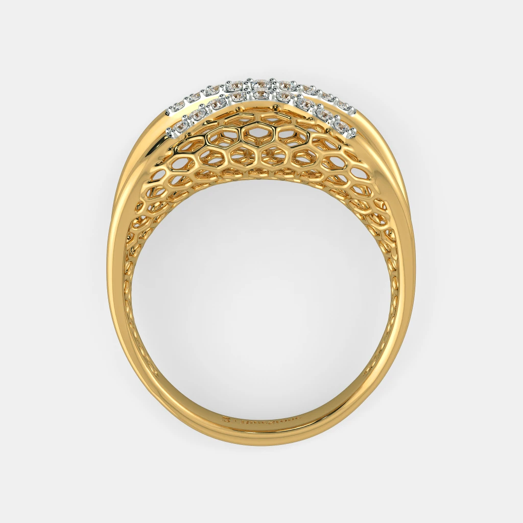 The Ishaal Lattice Ring | BlueStone.com