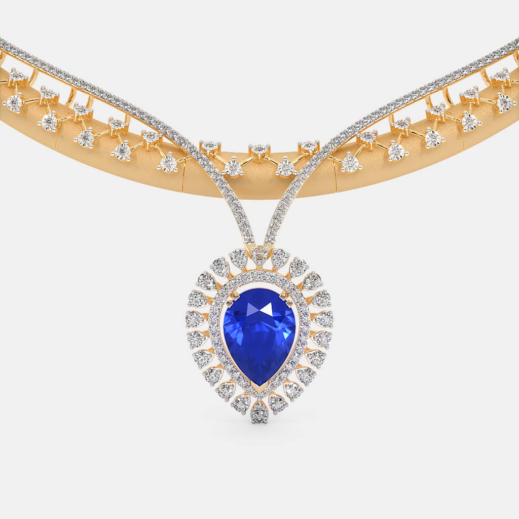 The Fayola Collar Necklace | BlueStone.com