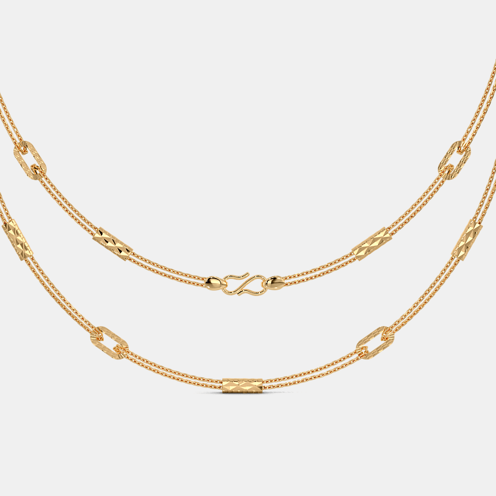 The Aangi Gold Chain | BlueStone.com