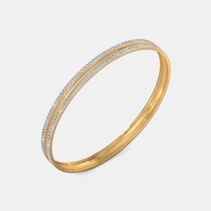The Mehrat Round Bangle | BlueStone.com
