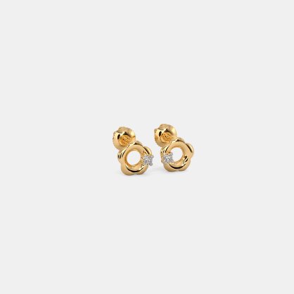 The Happy Flower Kids Earrings | BlueStone.com
