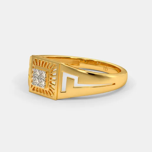 Buy 250+ Men's Diamond Rings Designs Online | BlueStone.com - India's ...