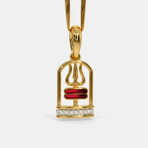 Buy Gold Trishul Pendants Designs Online | BlueStone.com - India's #1 ...