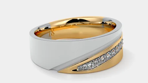 Buy Men's Gold Wedding Rings Designs Online | BlueStone.com - India's ...