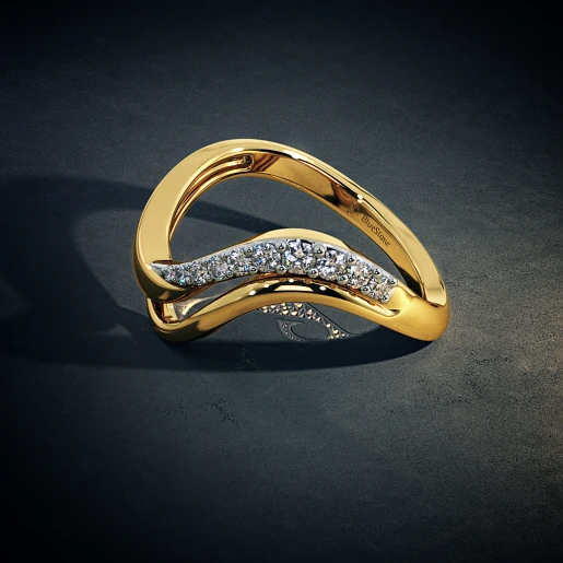 Buy Women's Gold Wedding Rings Designs Online | BlueStone.com - India's ...
