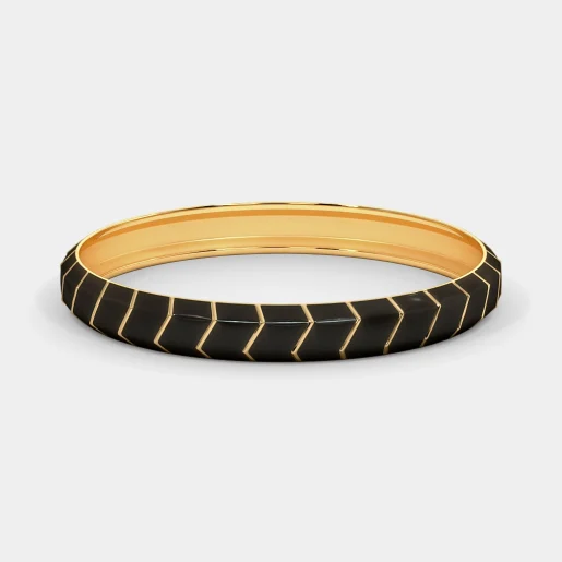 Buy Men's Gold Bangles Designs Online | BlueStone.com - India's #1 ...
