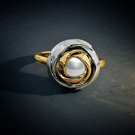 Buy 50+ Pearl Rings Designs Online | BlueStone.com - India's #1 Online Jewellery Brand