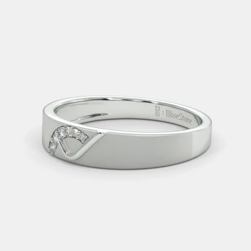 Buy 50+ Men's Platinum Jewellery Designs Online | BlueStone.com - India ...